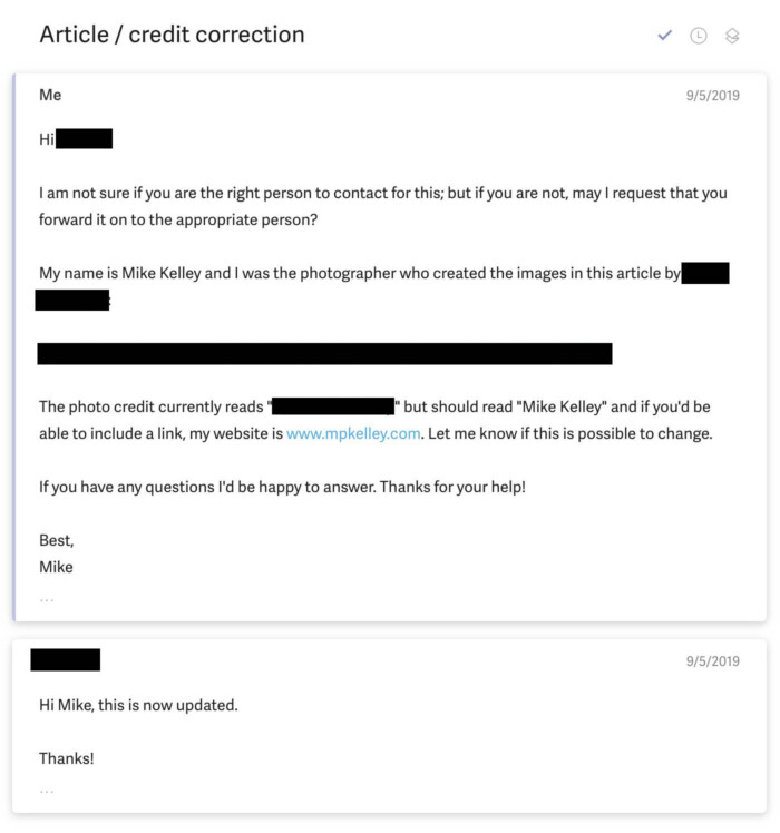 How to Get Credit For Your Images When Credit Has Not Been Supplied or ...