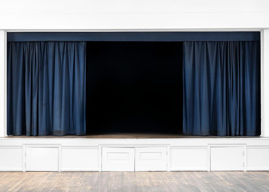 Connor Daly Photographs A Collection of Village Hall Stages in His ...