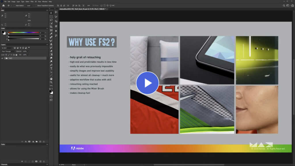 Learn Earth Oliver's Frequency Separation 2.0 Through Adobe Max ...