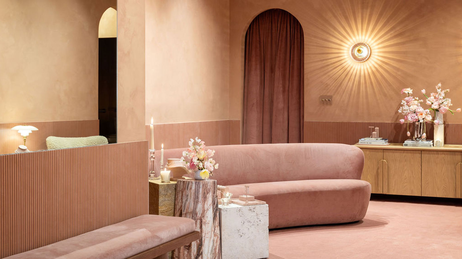 Brian Berkowitz Photographs a Lux VIP Salon for Pandora in NYC | Architectural Photography Almanac